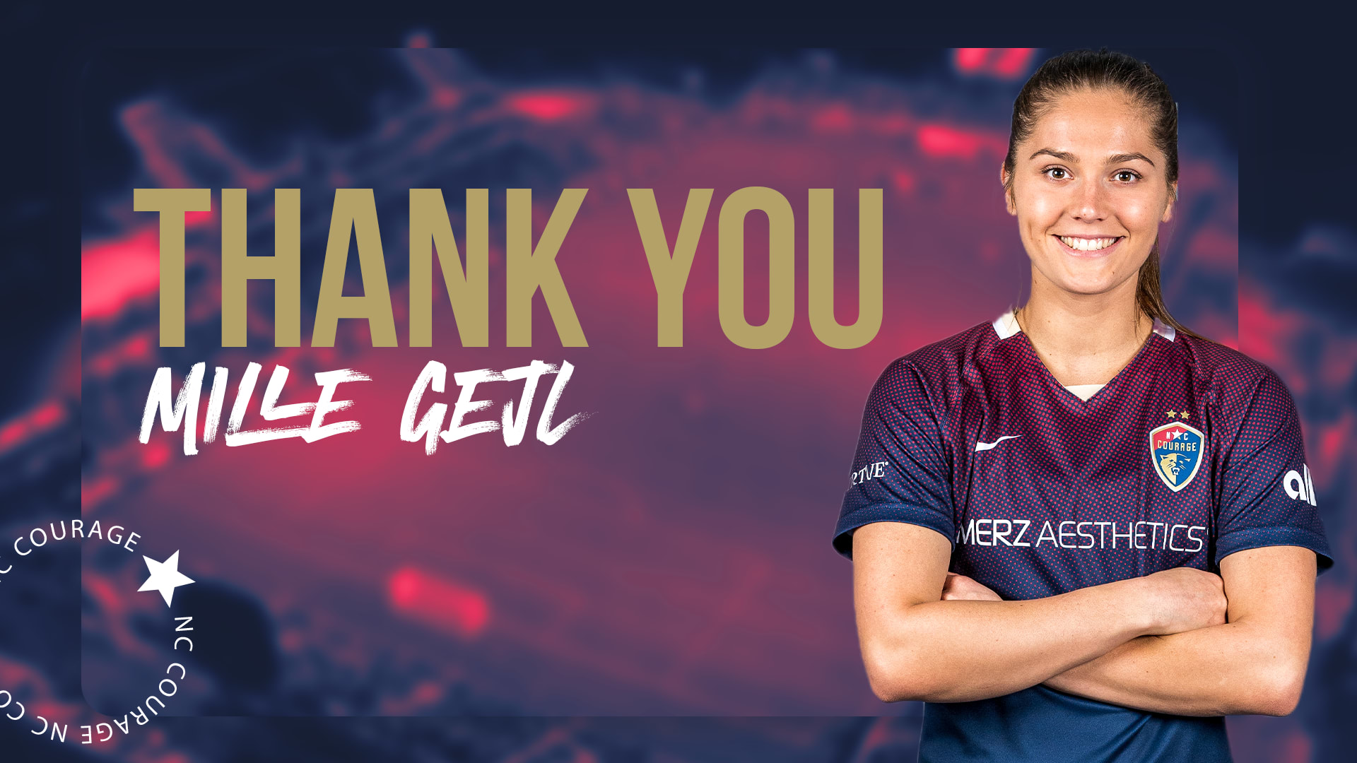 Courage, Mille Gejl agree to contract termination | News - NC Courage