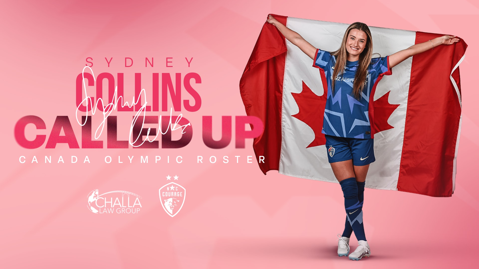Sydney Collins named to Canadian Olympic roster | News - NC Courage