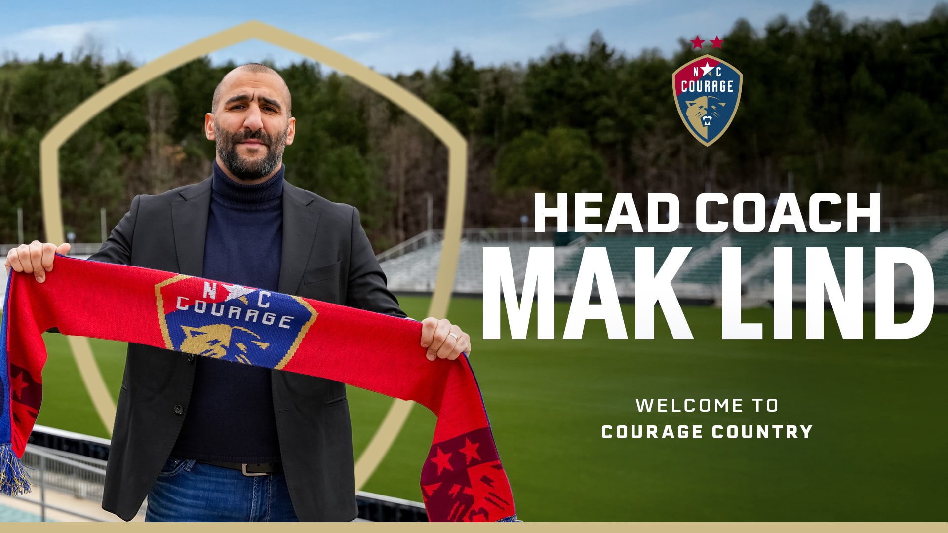 NC COURAGE INTRODUCE MAK LIND AS THIRD HEAD COACH IN CLUB HISTORY ...