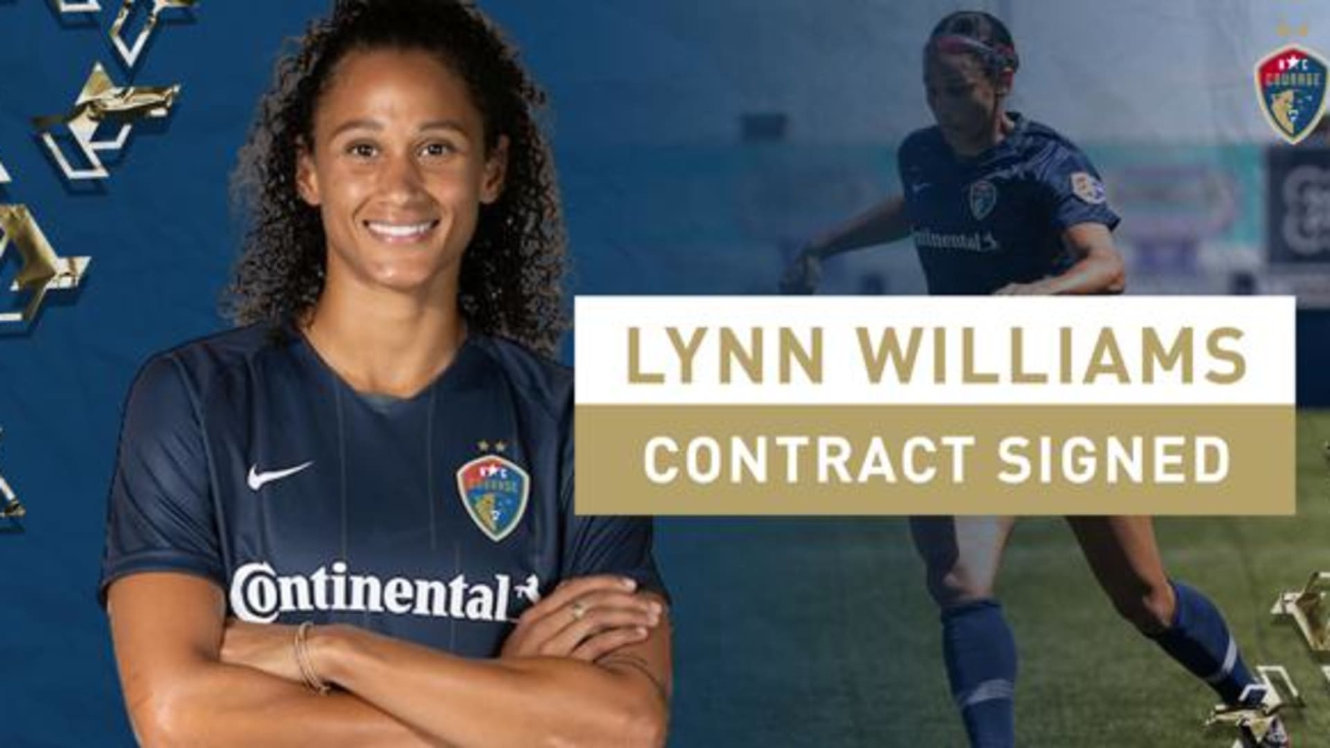 Lynn Williams Signs Contract Through 2023 | News - NC Courage