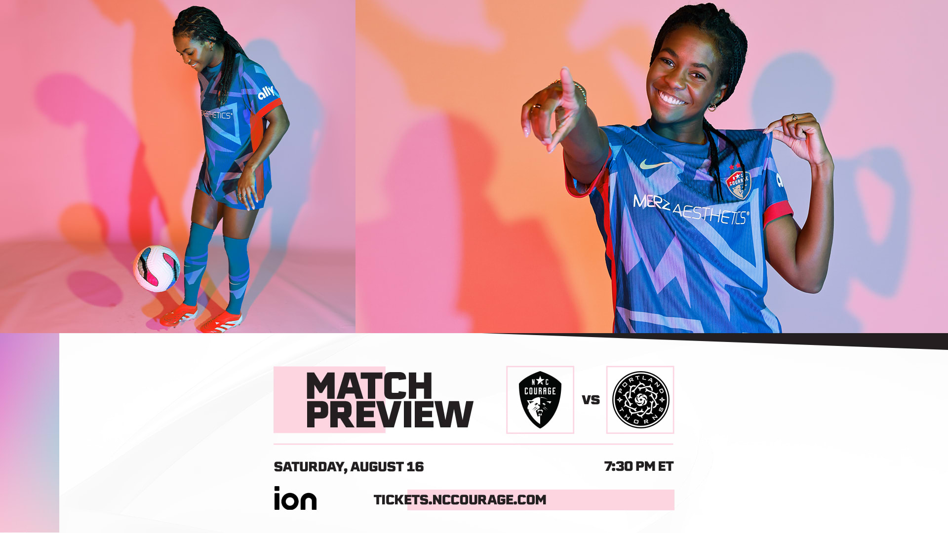 MATCH PREVIEW: Courage host Thorns in rematch of early-season draw ...