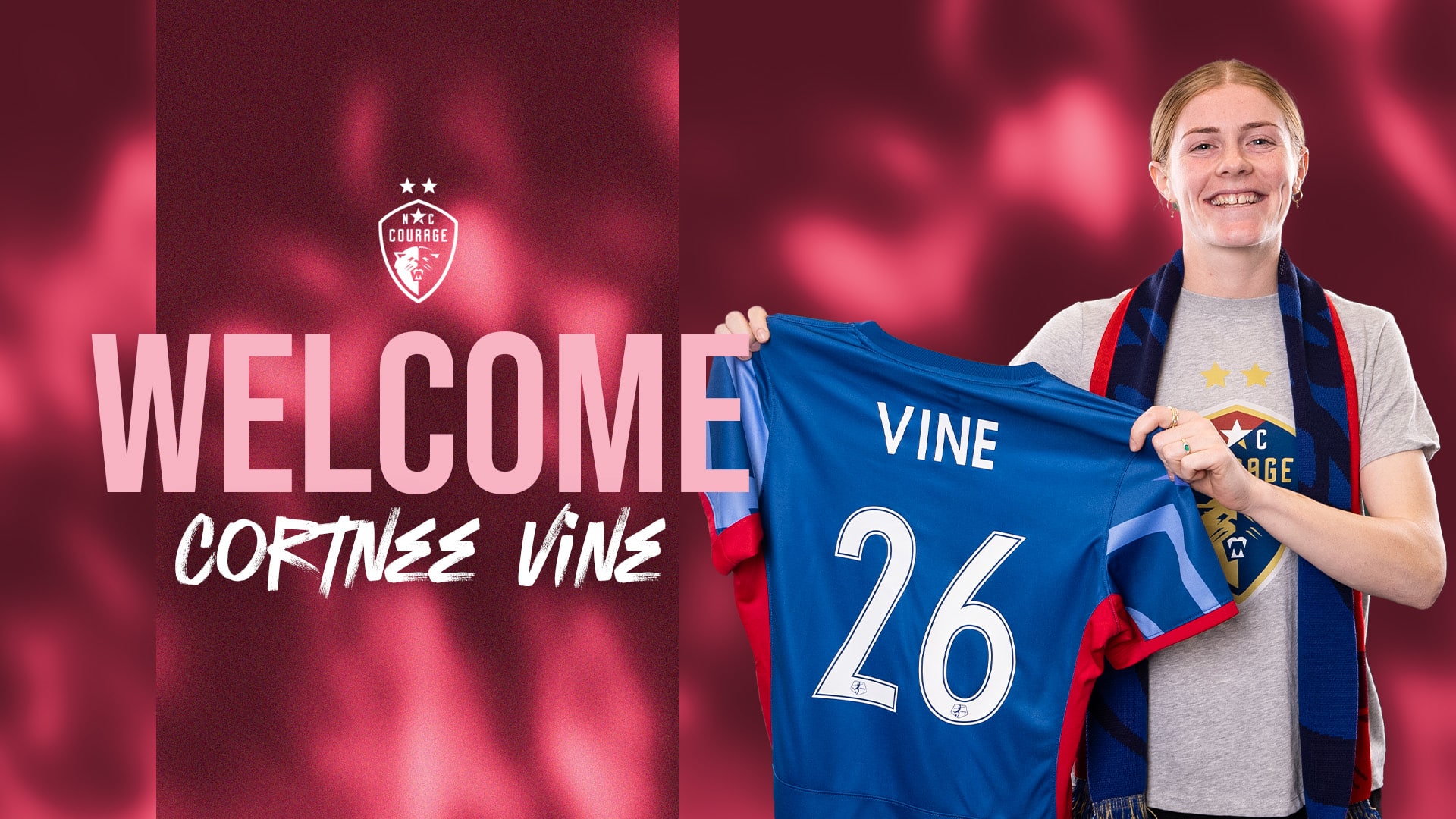 Courage signs forward Cortnee Vine | News - NC Courage
