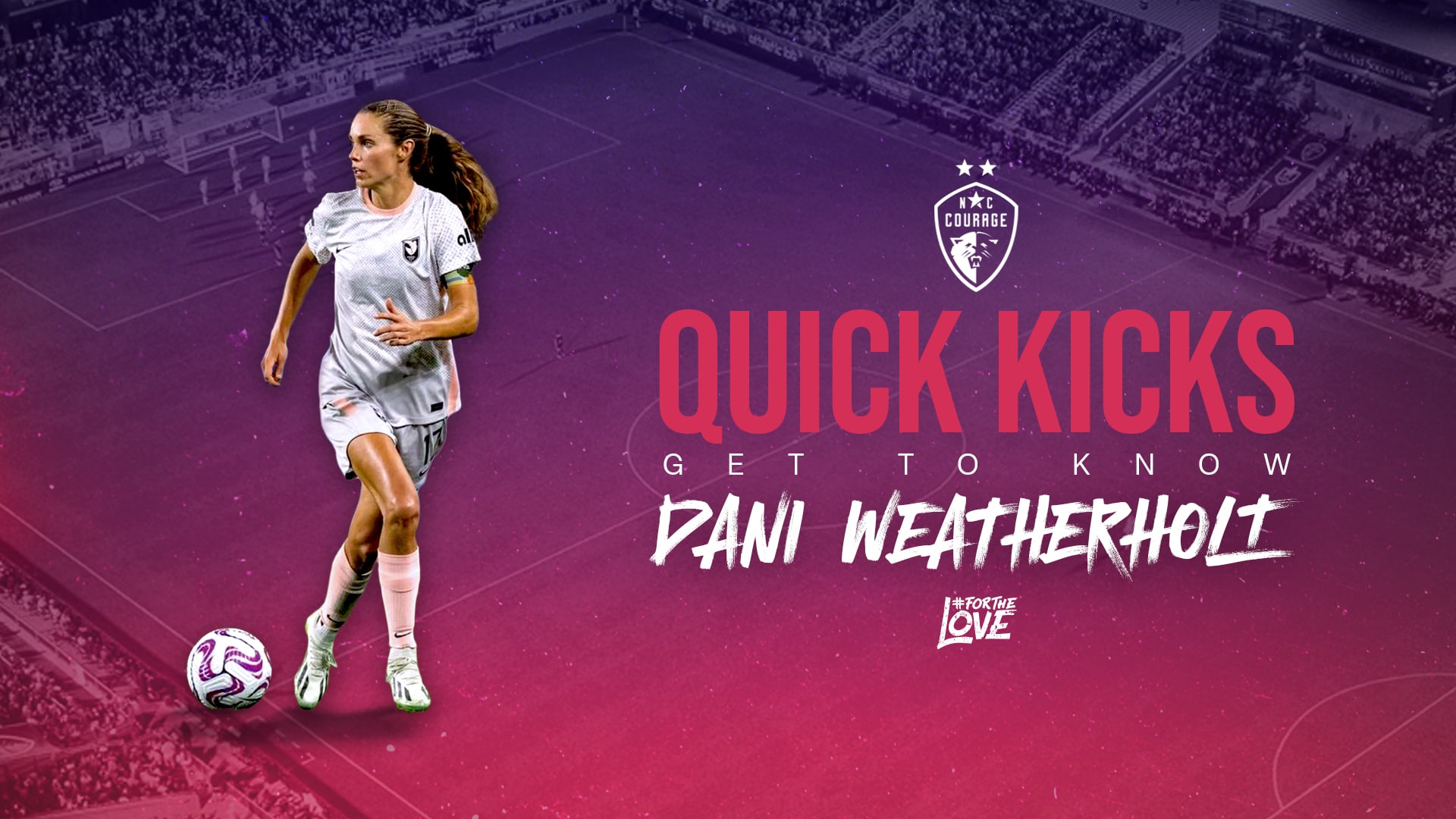 QUICK KICKS: Dani Weatherholt | News - NC Courage