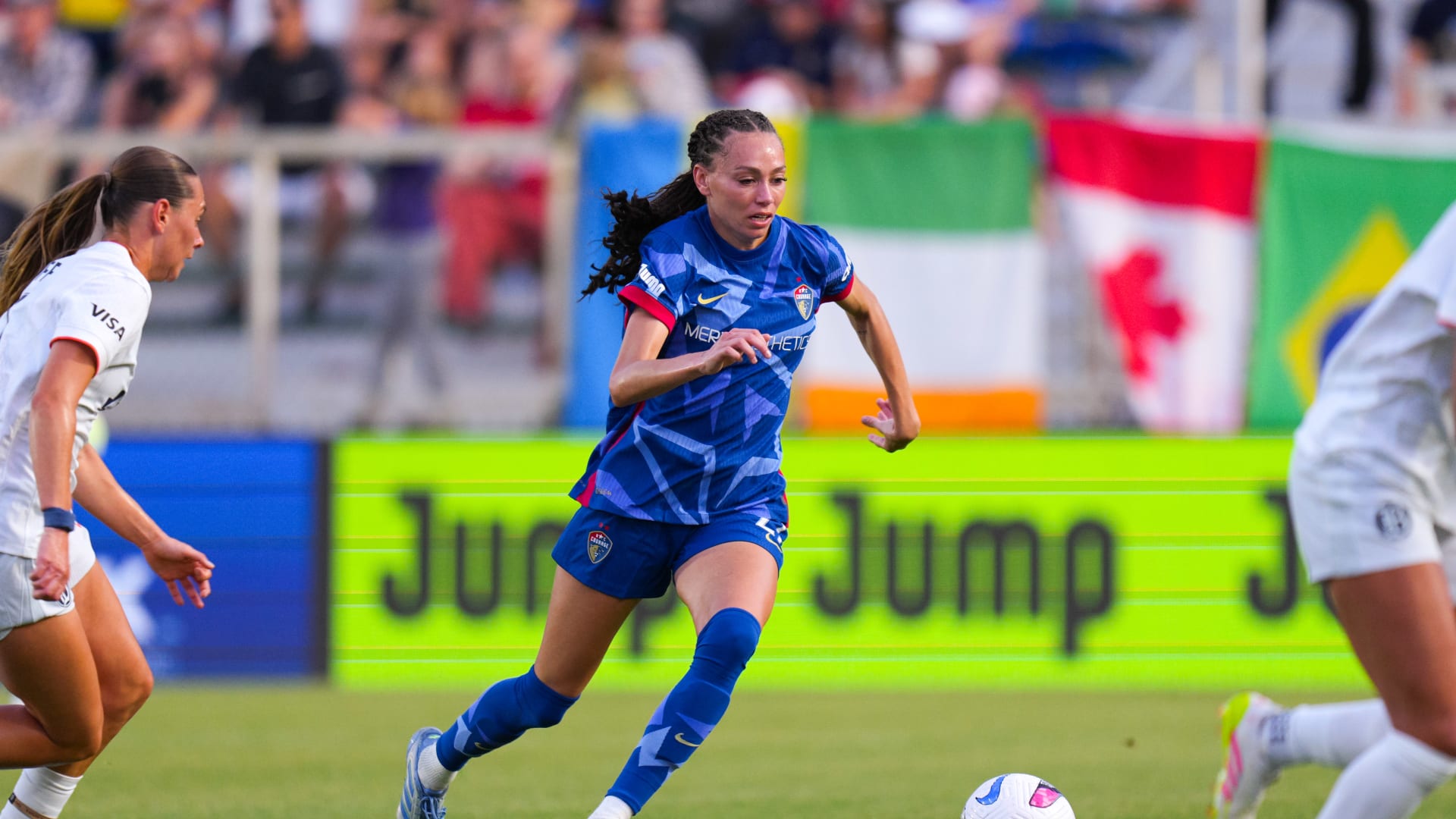 Maycee Bell stepping up, standing out in new Courage system | News - NC ...