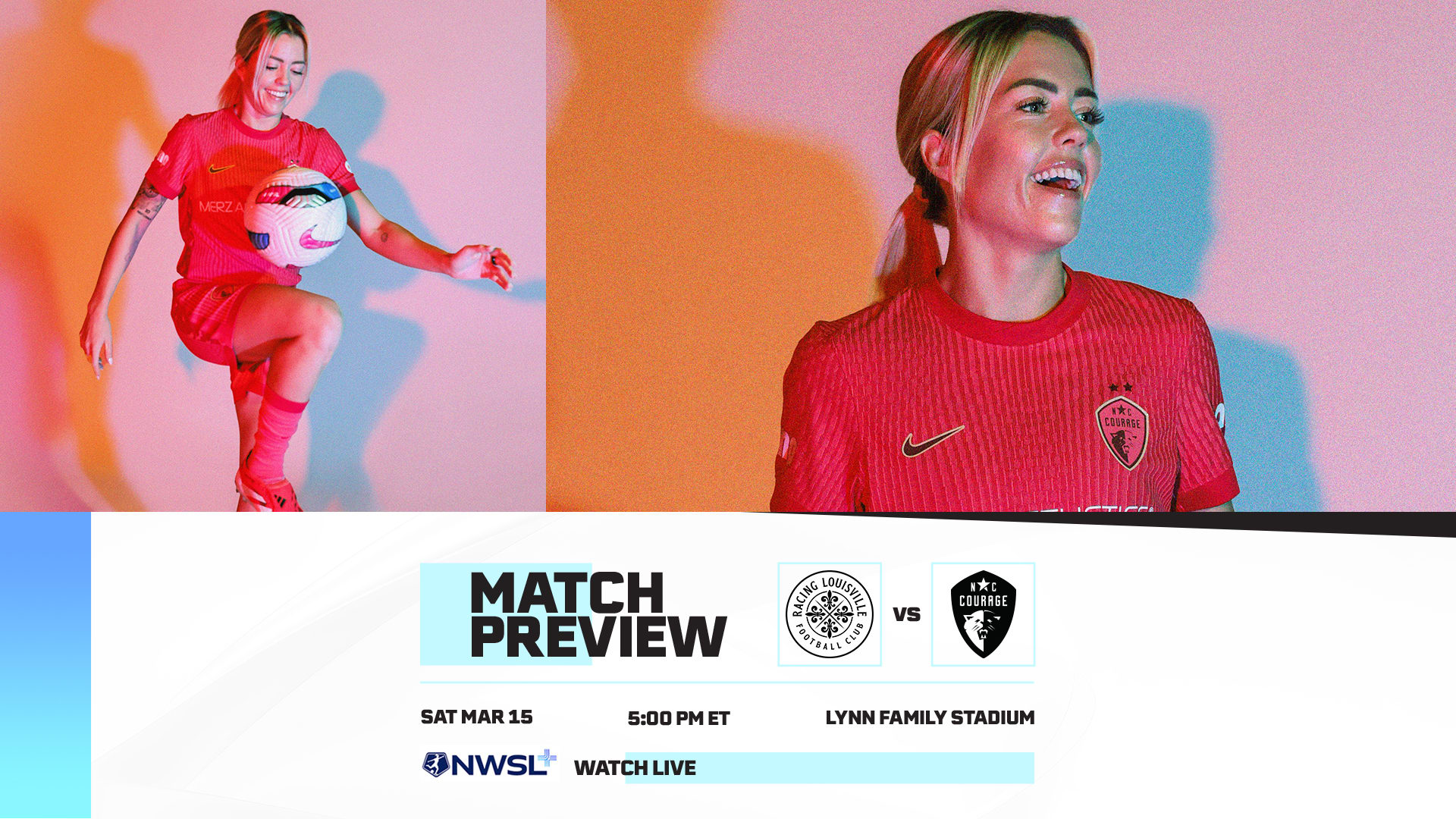 MATCH PREVIEW: NC Courage opens regular season at Racing Louisville ...